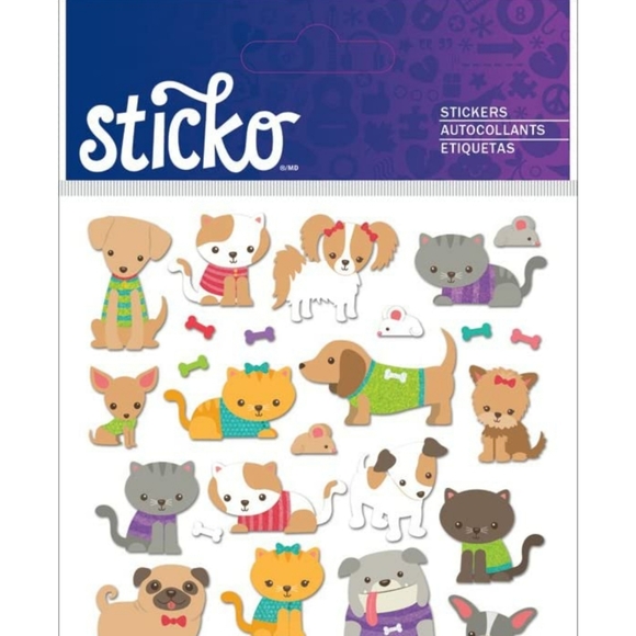 Sticko Classic Tiny Cats | Design | Sticko Classic Tiny Cats Dogs ...